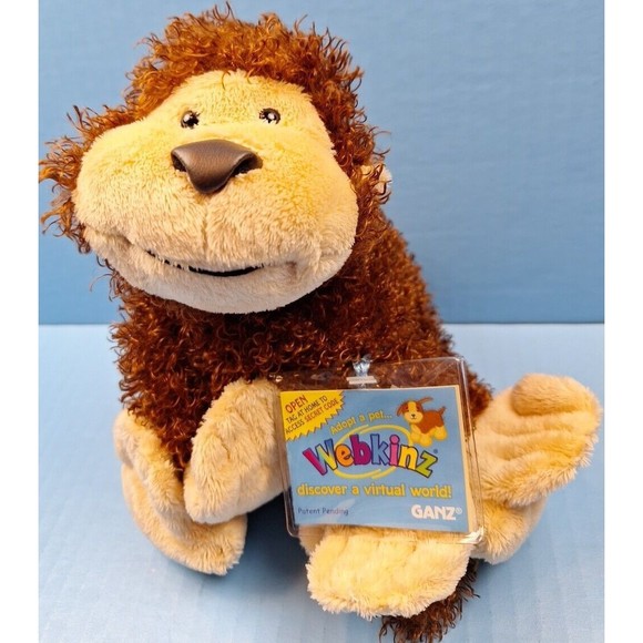 webkinz | Toys | Nwt Webkinz Curly Brown Cheeky Monkey Retired With Sealed Unused Code Tag Nos ...